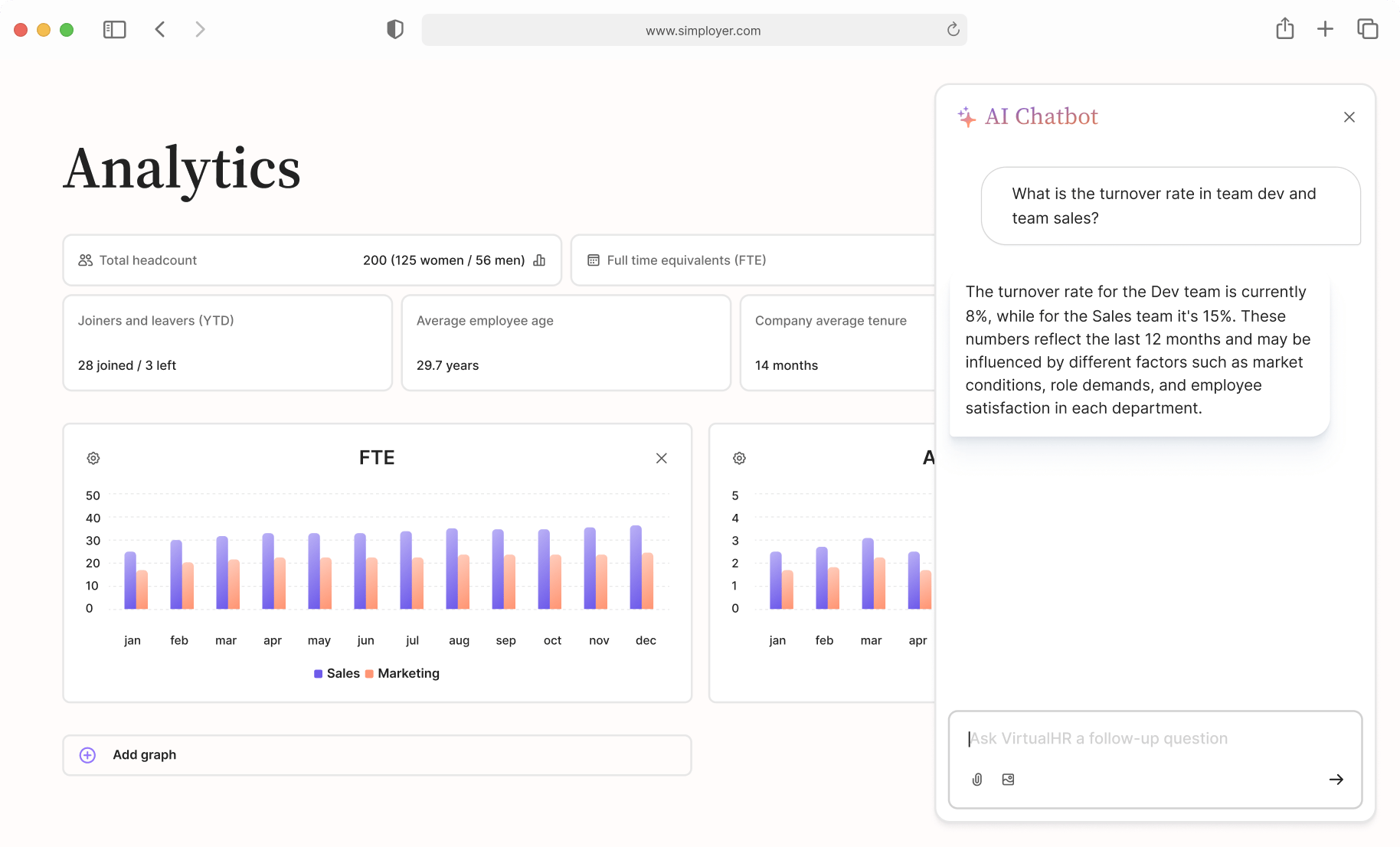 Easy for everyone. Powerful for HR. | Simployer